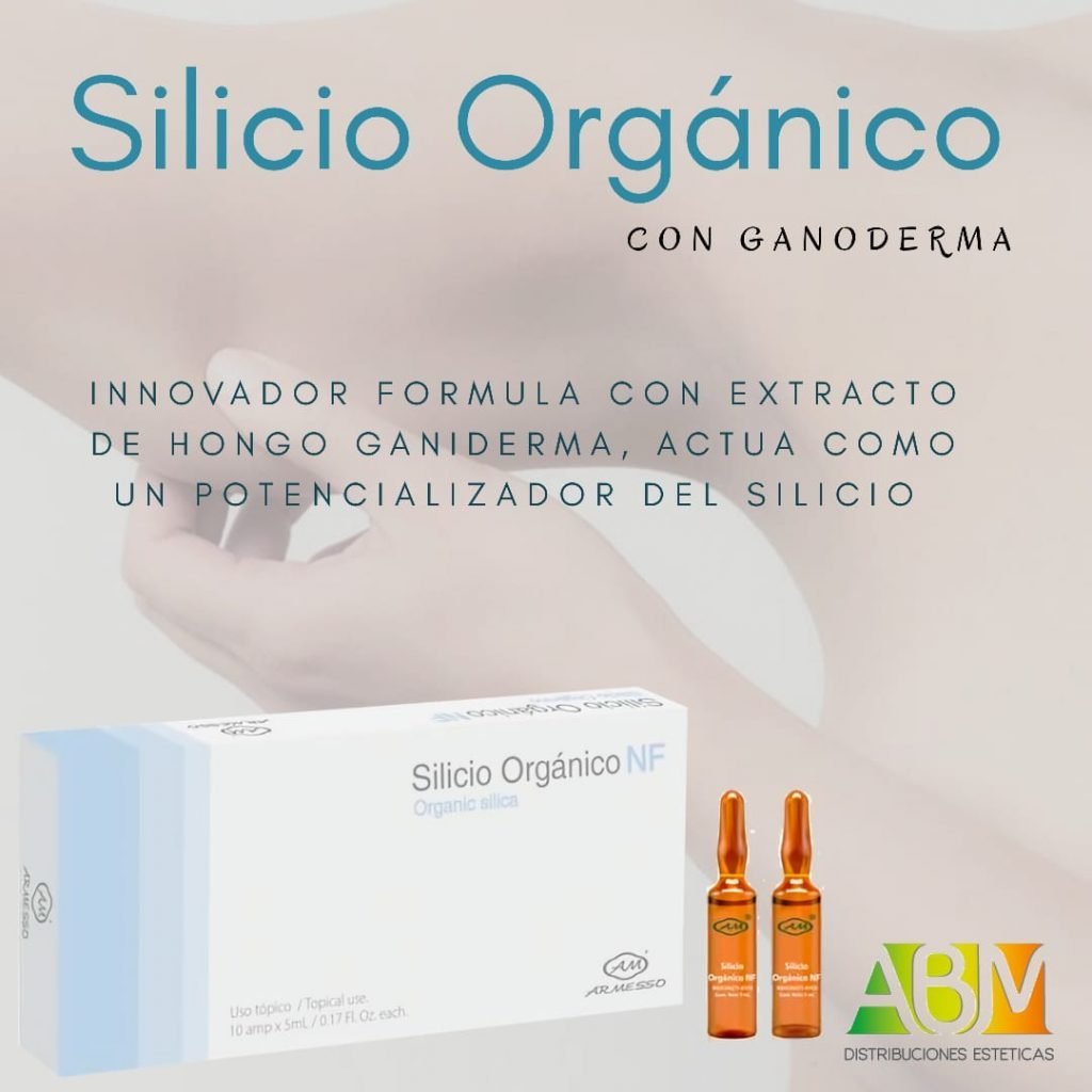 Silício Orgánico NF - Caja de 10 viales de 5 ml - Estetik Tienda