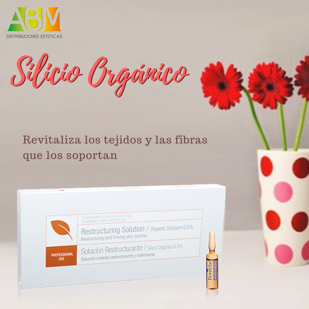 Solución Estética Silicio Orgánico - Caja de 10 ampollas de 5 ml ...